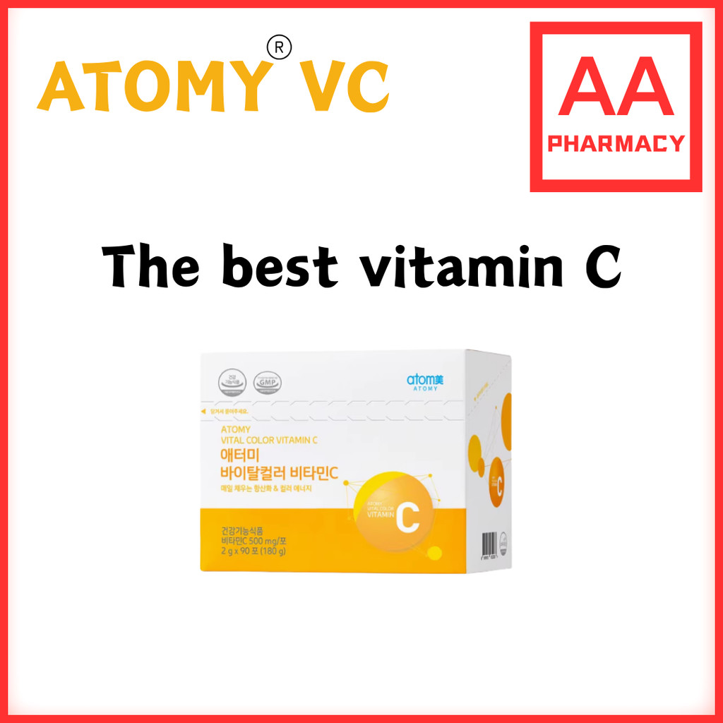 [Atomy Vitamin C] Atomy Vital Color vitamin C 500mg (2g x 90 sticks ...