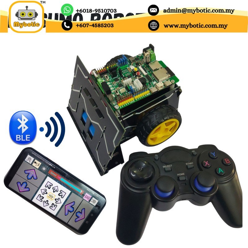 RC SUMO ROBOT ( TT MOTOR ) BATTLE ROBOT 500G | Shopee Malaysia