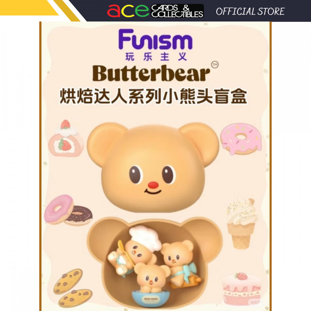 Funism x Butterbear Baking Master Series Bear Head Blind Box | Shopee Malaysia
