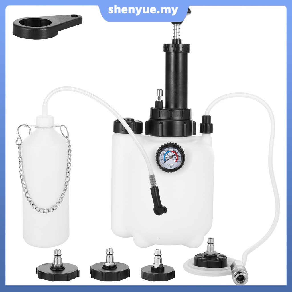 3L Manual Brake Bleeder Kit One Person Brake Bleed Vacuum Pump Kit with ...