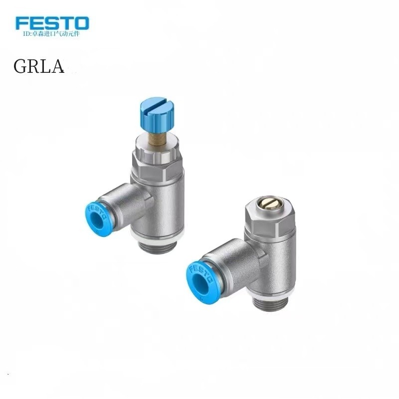 Throttle Valve Festo/GRLA-M5 1/8 1/4 3/8 1/2-QS-4-6-8-10-12-RS-D | Shopee Malaysia