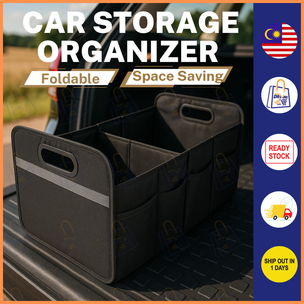Car Boot Organizer Trunk Organizer Car Booth Organizer Foldable Storage ...