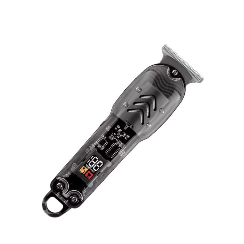 Hair Clipper Transparent Trimmer Hair Clipper Rechargeable Small Silent ...