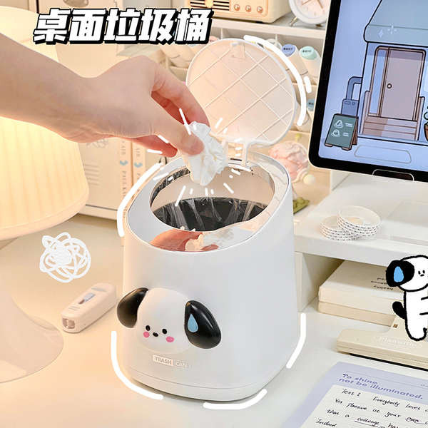 tong sampah bertutup dapur tong sampah Tong sampah desktop ringkas dan ...