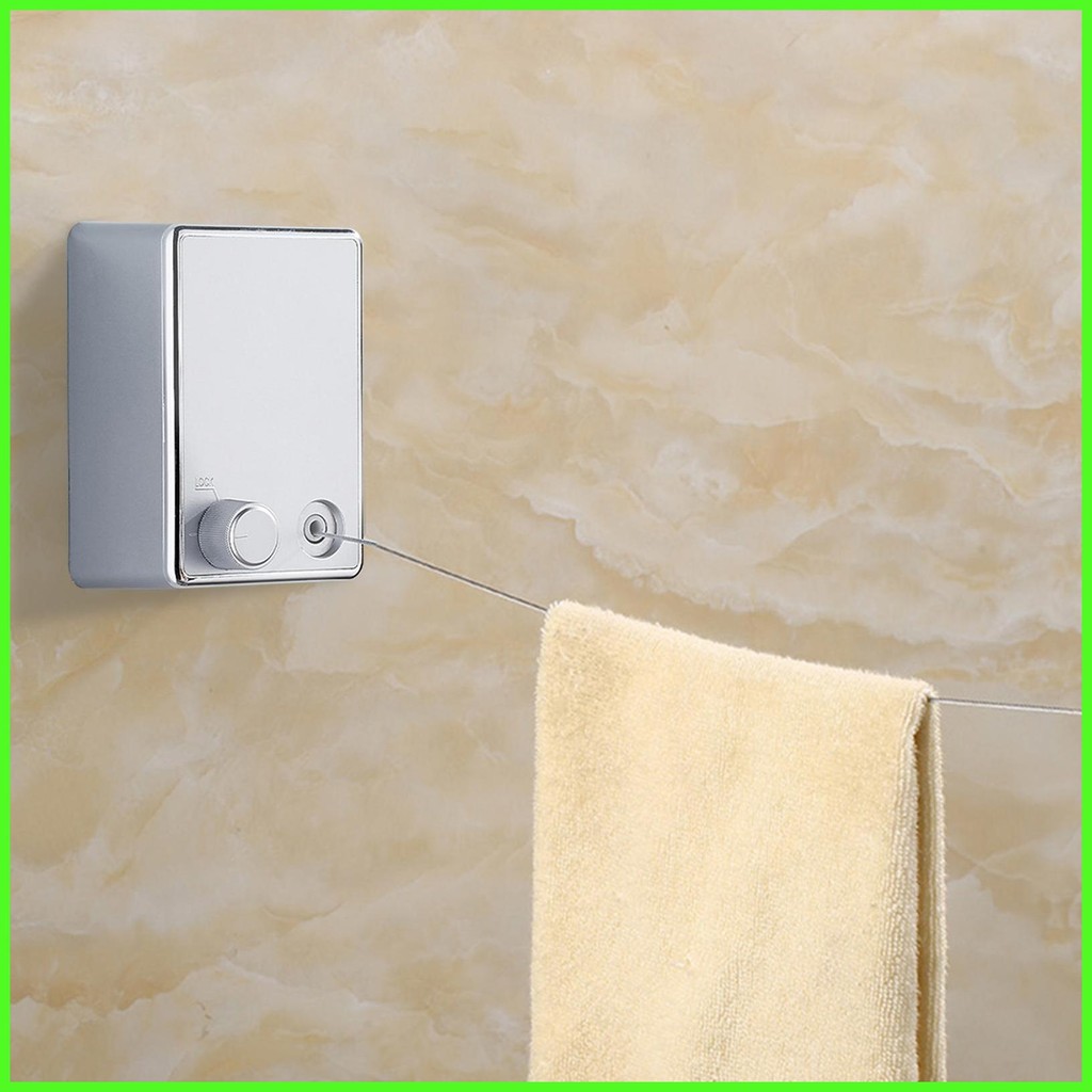 Retractable Laundry Lines Adjustable Non Slip Laundry Cord 13.78 ...