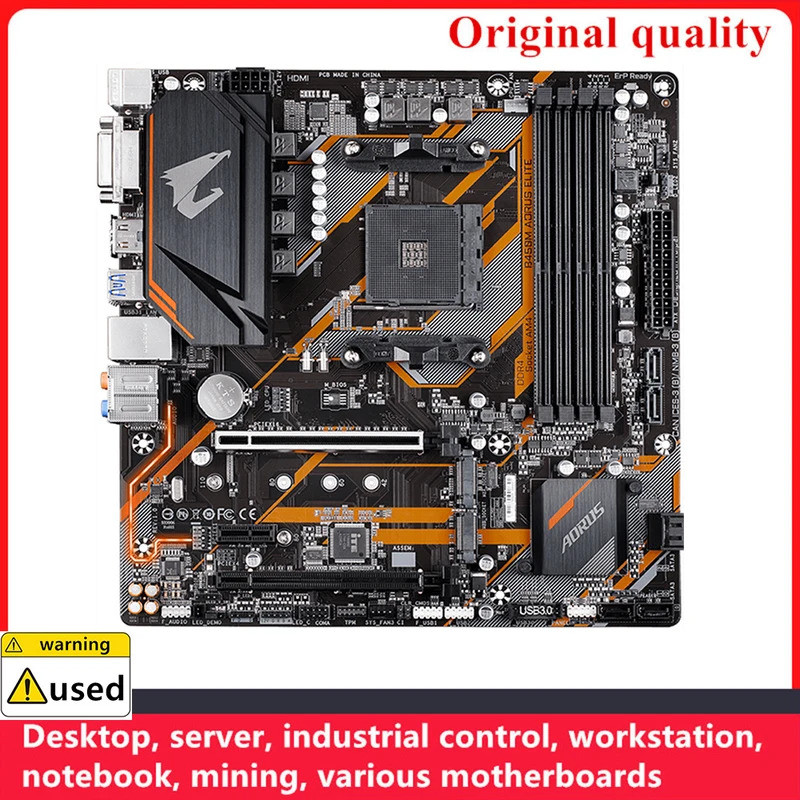 For GIGABYTE B450M AORUS ELITE Motherboards Socket AM4 DDR4 128GB For ...
