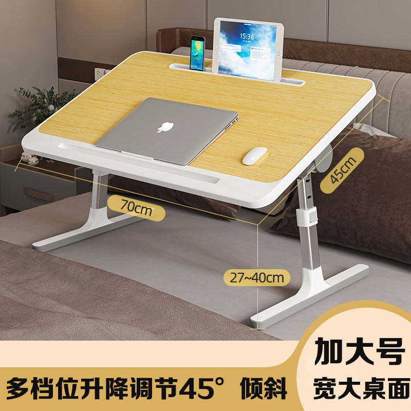 Liftable Foldable Bed Small Table Rotating Desk Dormitory Notebook ...