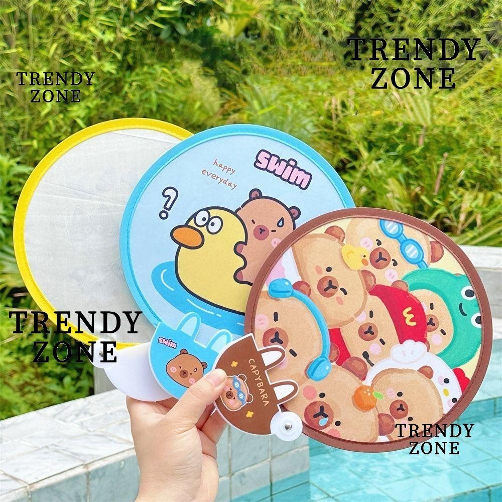 TRENDYZONE Folding Group Fan, Portable Creative Handheld Fan, Cute ...