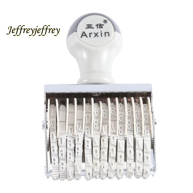 12 Band Self Inking Rubber Stamps Numbering Machine, | Shopee Malaysia
