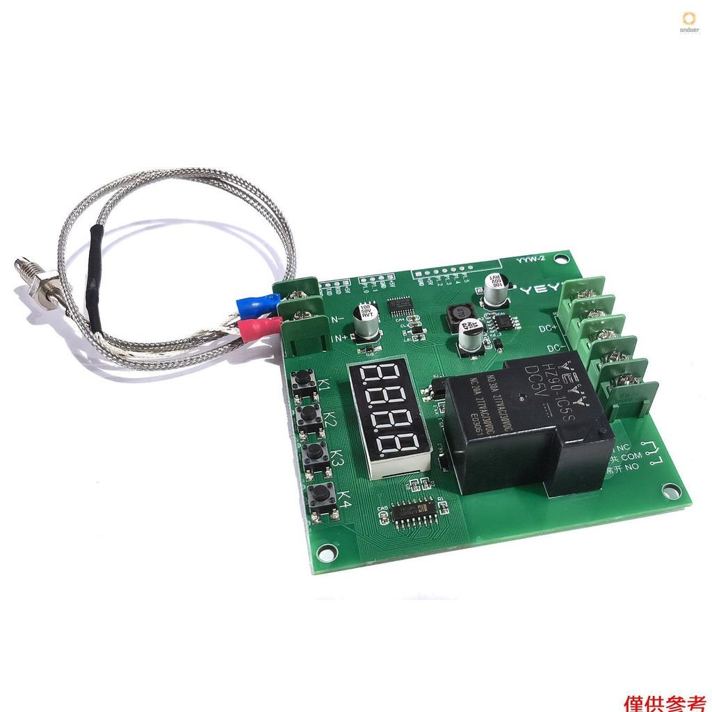 Mini LED Temperature Controller Module 0~1000℃ Temp Control Switch Board with K-type Sensor ...