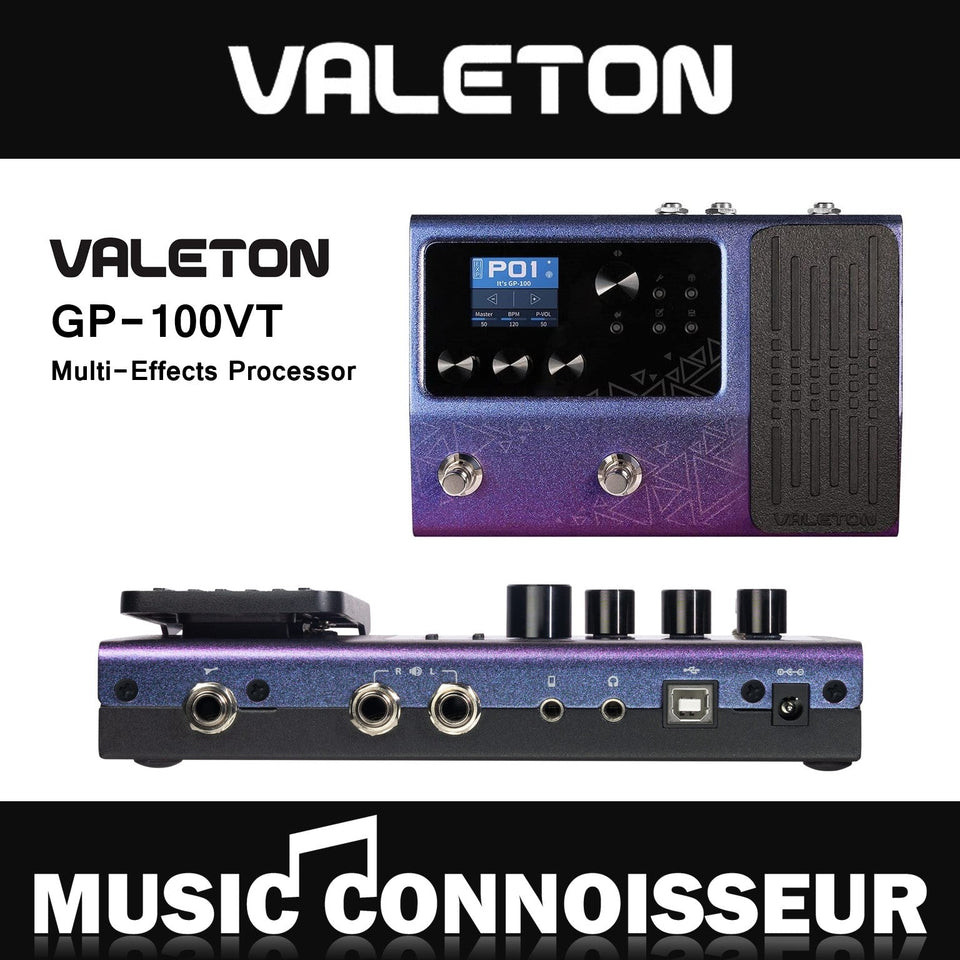 Valeton GP-100VT Guitar Multi-Effect Amp Simulator (Purple) | Shopee ...
