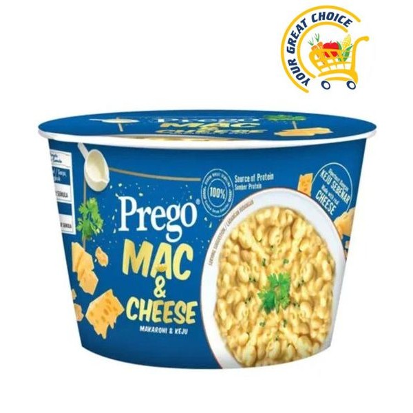 Prego Mac And Cheese Instant Pasta 70g | Shopee Malaysia