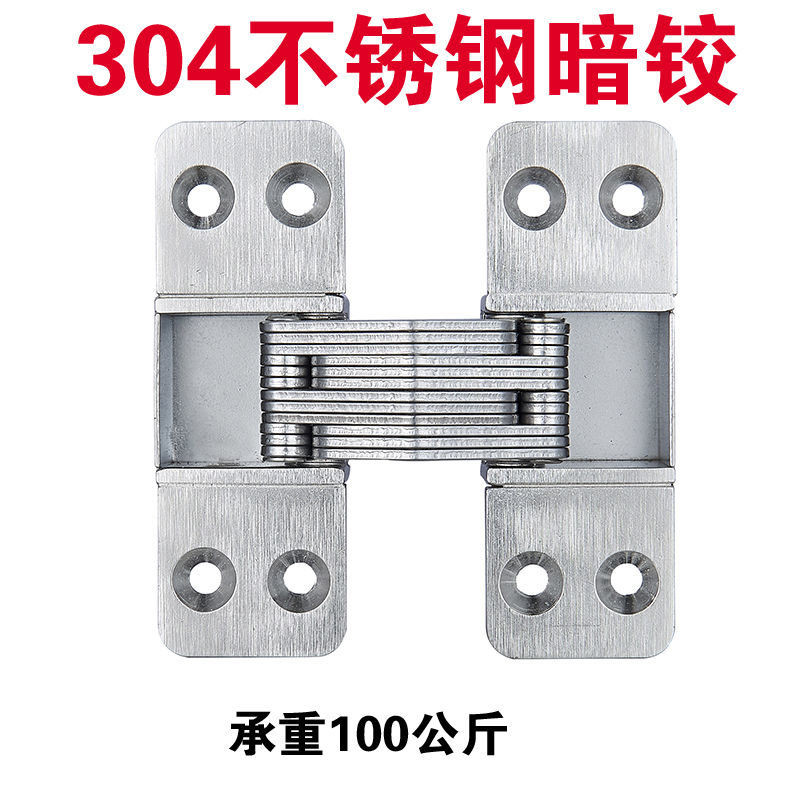 Stainless Steel Concealed Hinges Invisible Door Hinges Cross Concealed ...
