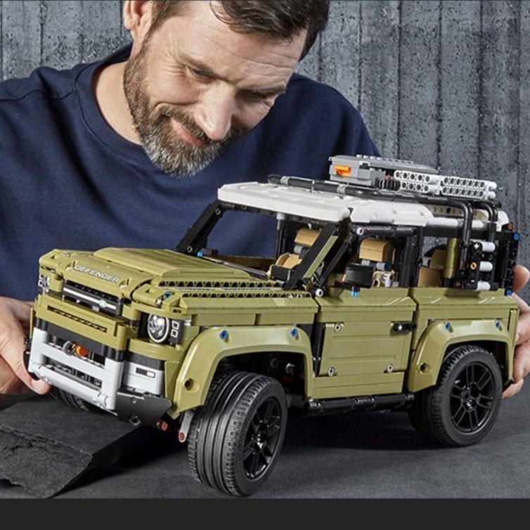 Compatible Lego Land Rover Defender Building Blocks Off-Road Vehicle ...