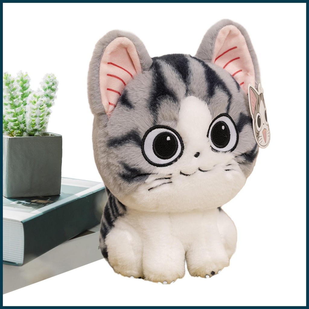 Plush Cat Toys Cartoon Children Stuffed Animal Soft Cat Plushies ...