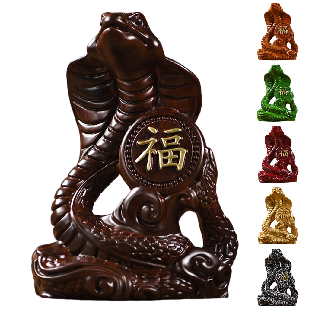 PEN| Snake Statue for Housewarming Chinese Zodiac Snake Figurine 2025 ...