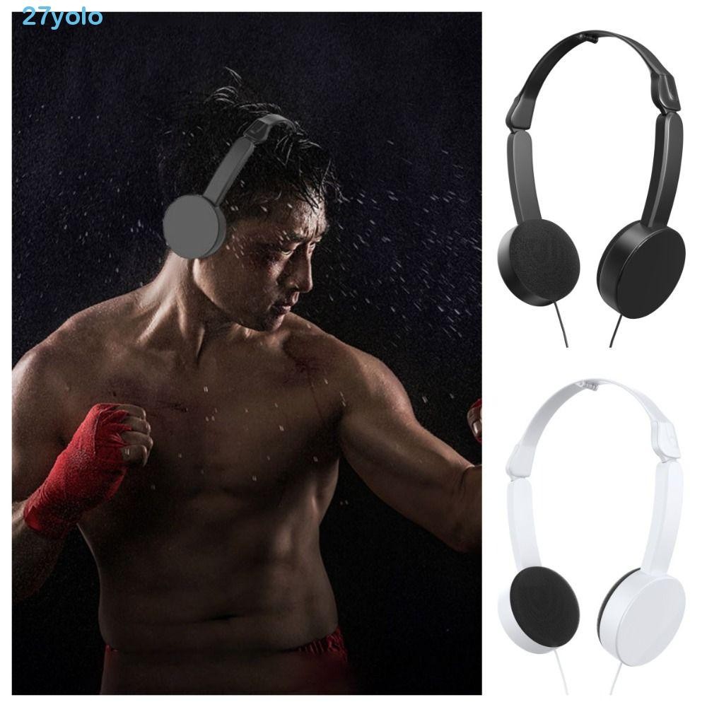 YOLO 3.5mm Wired Headphone, PVC Over Ear 3.5mm Sports Game Headset ...