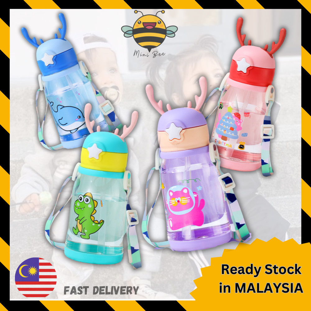 Antlers Bottle 600ML Drinking Water Leak Proof Water Bottle Children ...