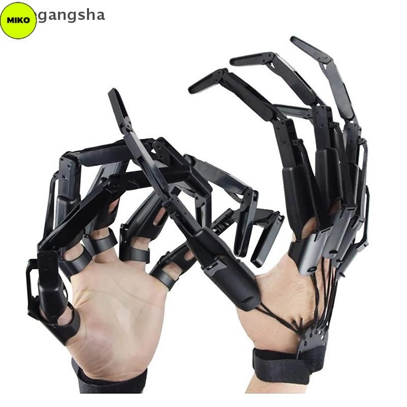 MS Halloween Articulated Fingers Scarry Fake Fingers Skeleton Hands Realistic Horror Ghost Claw ...