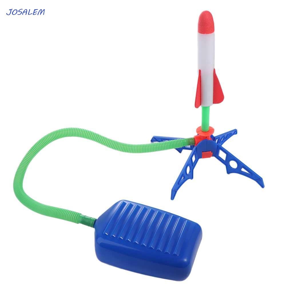 JOSALEM Foot Transmitter Toys For Children Jumping Launcher Toys Fire A Rocket Ejection Flying ...