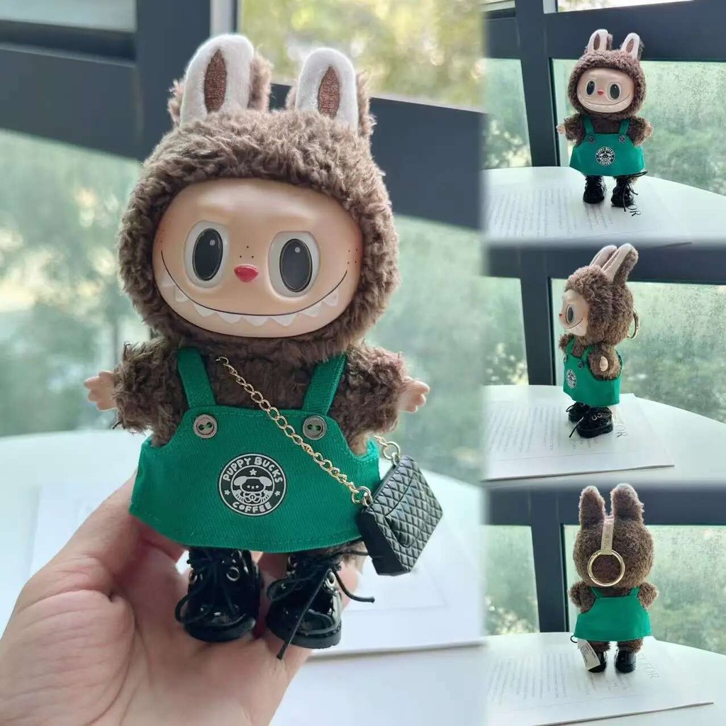 17CM Labubu Doll's Clothes The Monsters Outfit Accessories Clothing ...