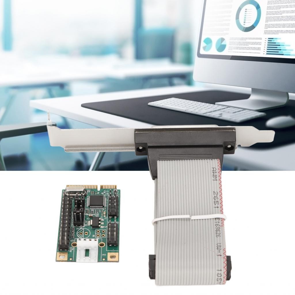 Xguli Pcie Parallel Port Expansion Card Extended Riser Modem ...