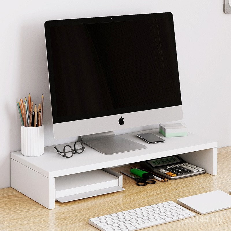 Elevated Elevated Rack Desk Stand Desktop Shelf Desktop Computer ...