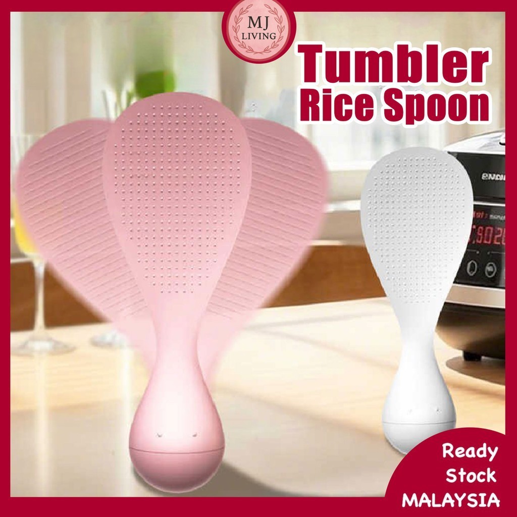 Tumbler Rice Spoon Non-Stick Rice Stand-Up Spatula Heat Resistant ...