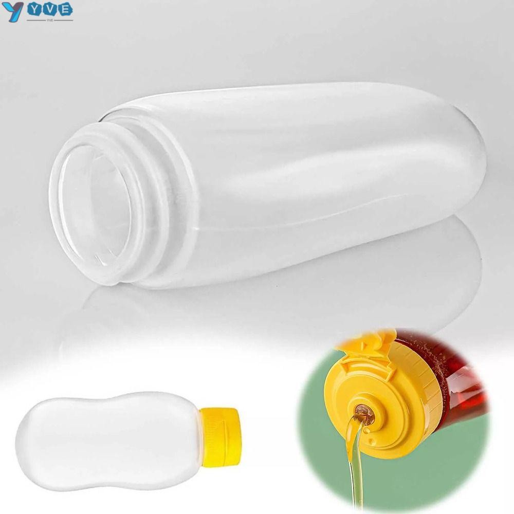 YVE Honey Bottle, with Silicone Lid 100g 150g Plastic Jar, Portable PP ...