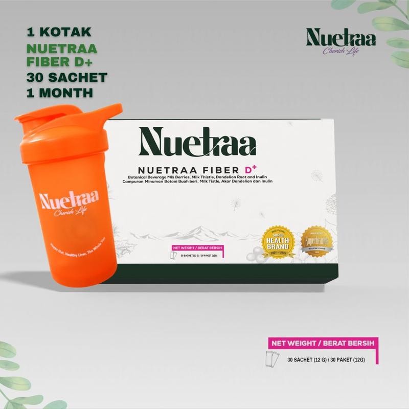 Nuetraa Fiber D+ 1 Month Pack | Shopee Malaysia