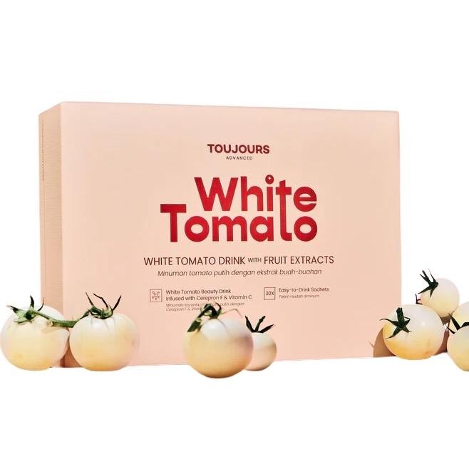 Ready Stock Toujours Advanced White Tomato (30 sachet) | Shopee Malaysia