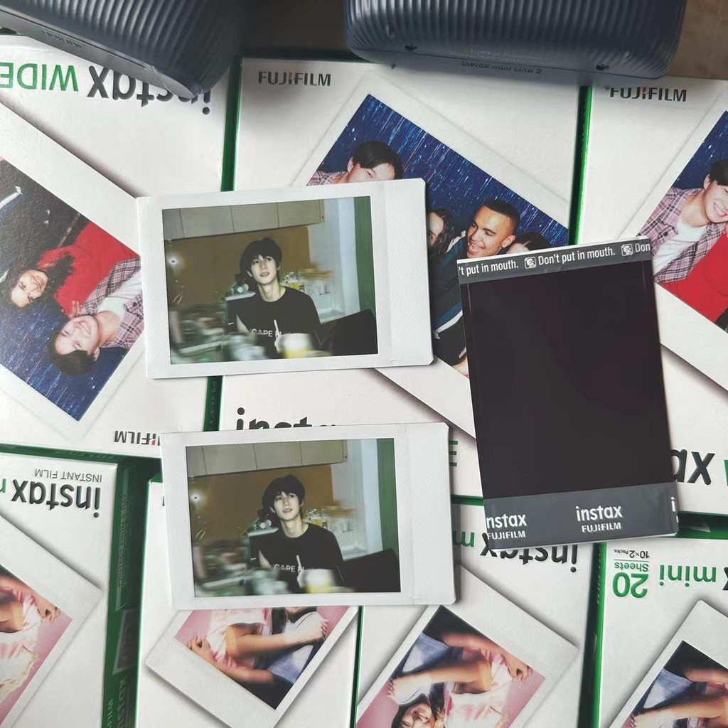 [50,000 People Collection] Fuji Polaroid Printing Customized MINI White ...
