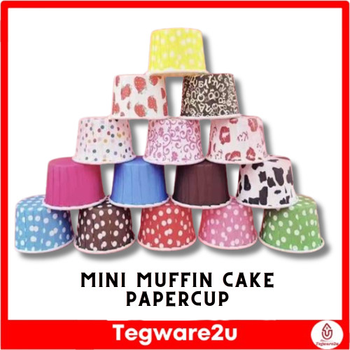 Mini Muffin Cup Cake / Paper Cup (20pcs) | Shopee Malaysia