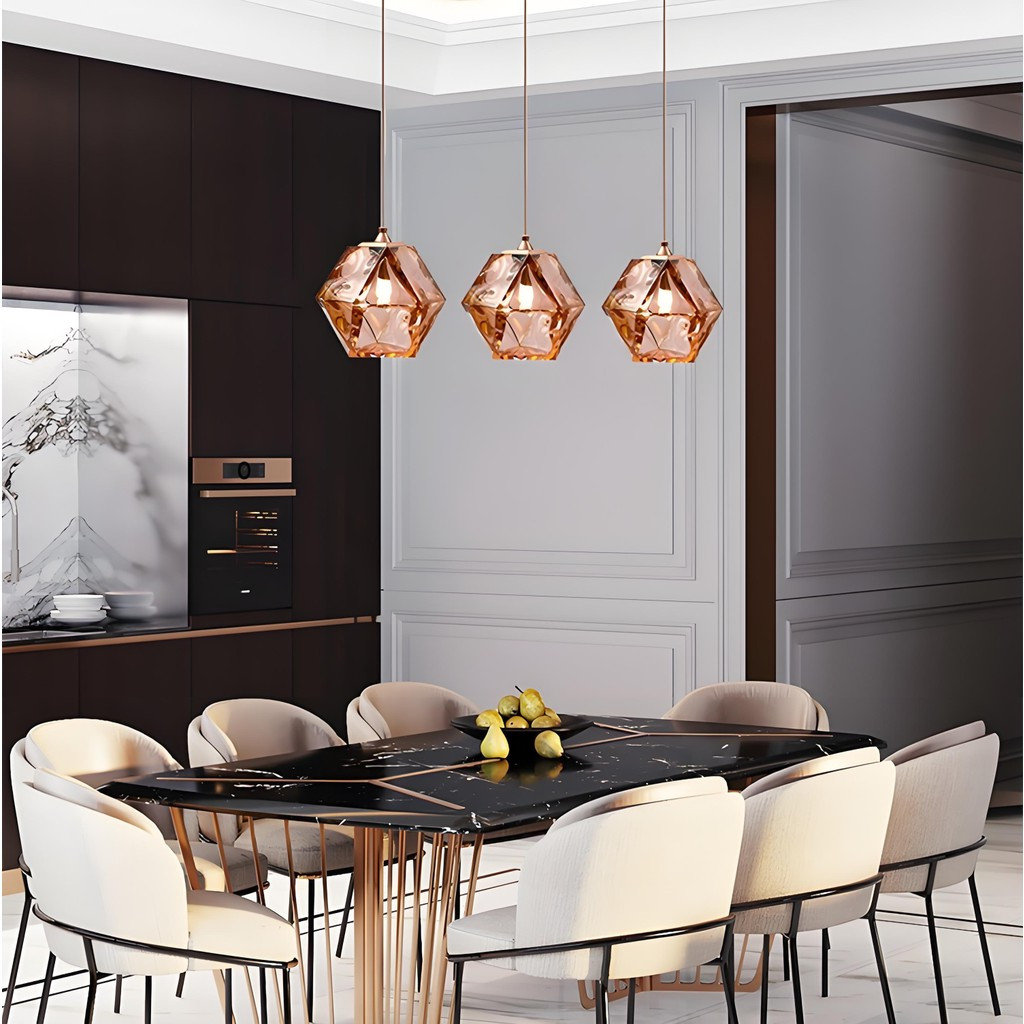 LAMPU GANTUNG MEJA MAKAN INDUSTRIAL PENDANT LIGHT DINING LIGHT WITH ...