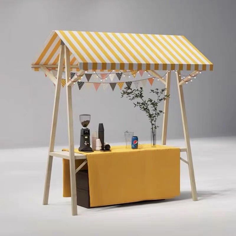 [3174 People Collection] Market Influencer Stall Display Stand Folding ...