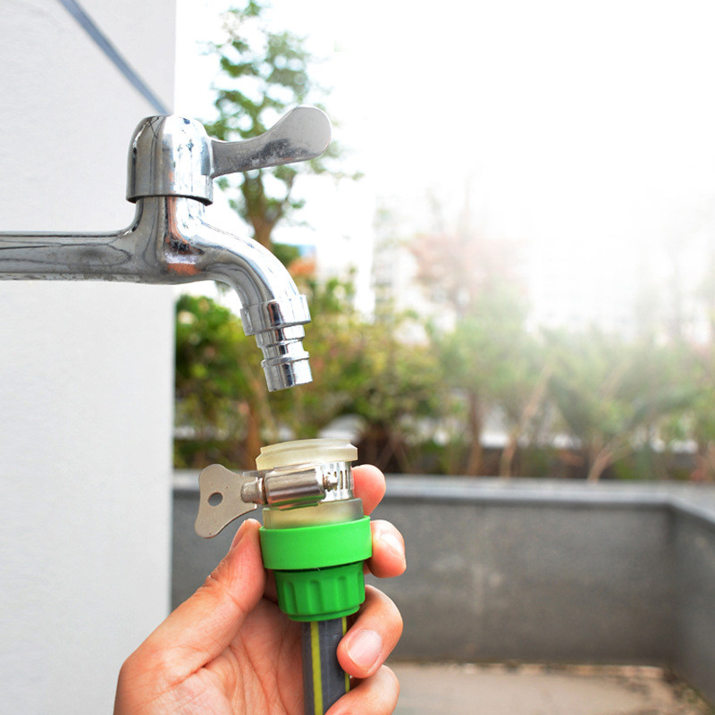 col Universal Water Faucet Adapter Hose Connector Fitg Quick Connect ...