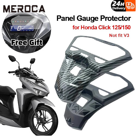 Honda Click 125 V2 Panel Gauge Cover Click V2 Motorcycle Gauge ...