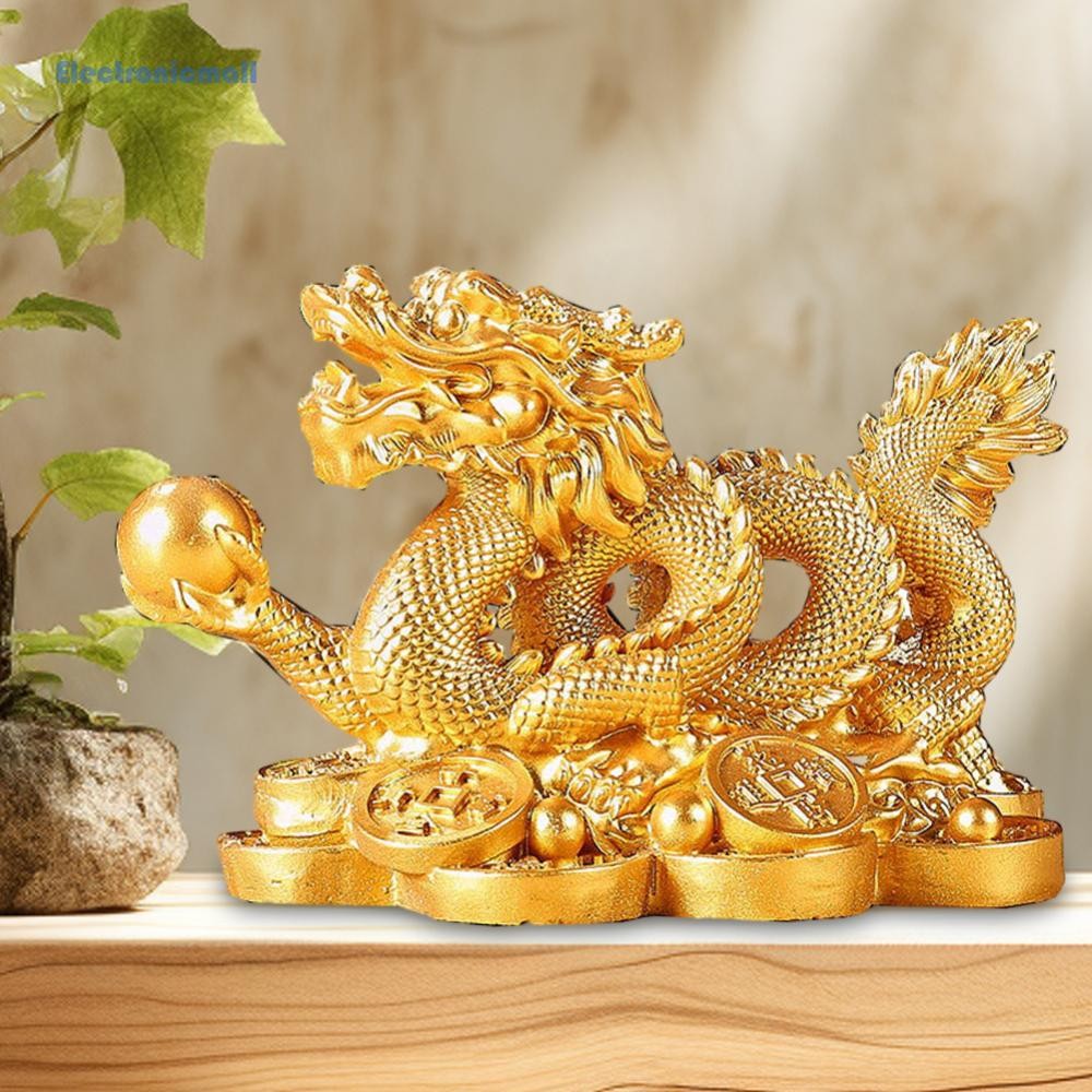 2024 Feng Shui Dragon Statue Attract Wealth New Year Dragon Sculpture ...