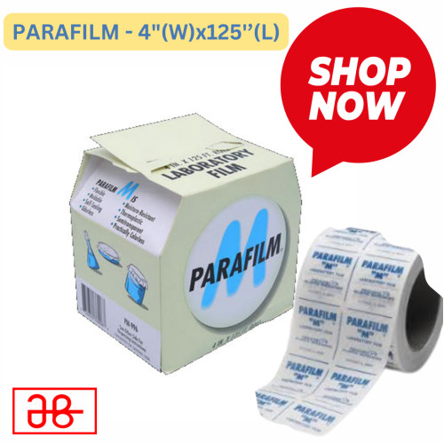 PARAFILM M Sealing Film 4" x 125ft (1 ROLL) | Shopee Malaysia