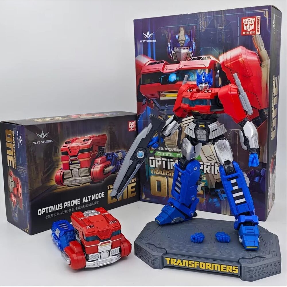 WAY STUDIO Transformers One Optimus Prime Orion Pax Final Form or ALT ...