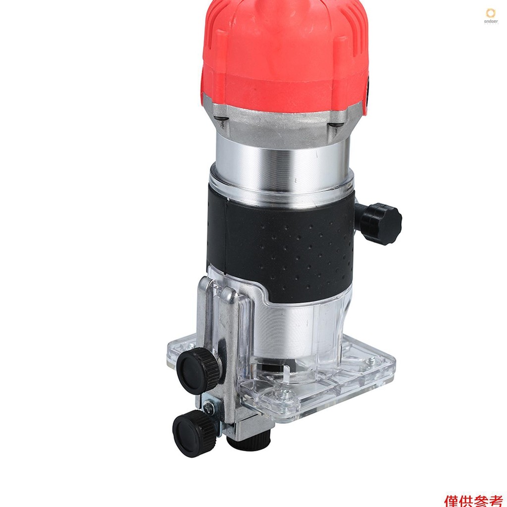 110V 800W Trim Router 30000r/min with Transparent Base Edge Guide Wood ...