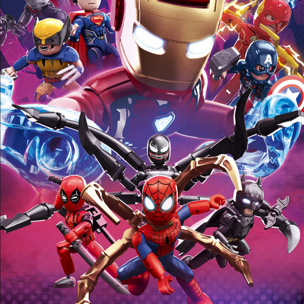 lego venom Kotak buta, blok binaan, figura mini, pendendam, binaan ...