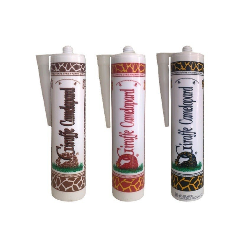 Longlu neutral gam kaca jerapah sealant tembikar putih telus gam tangki ...