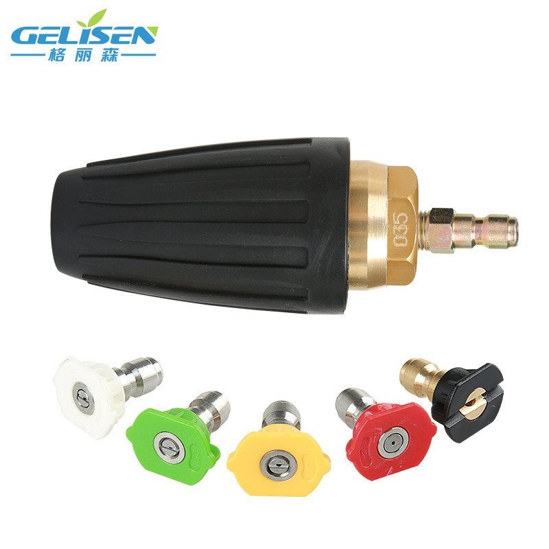 Memusing rentas sempadan, mulut pancut teratai, pembersihan tekanan ...