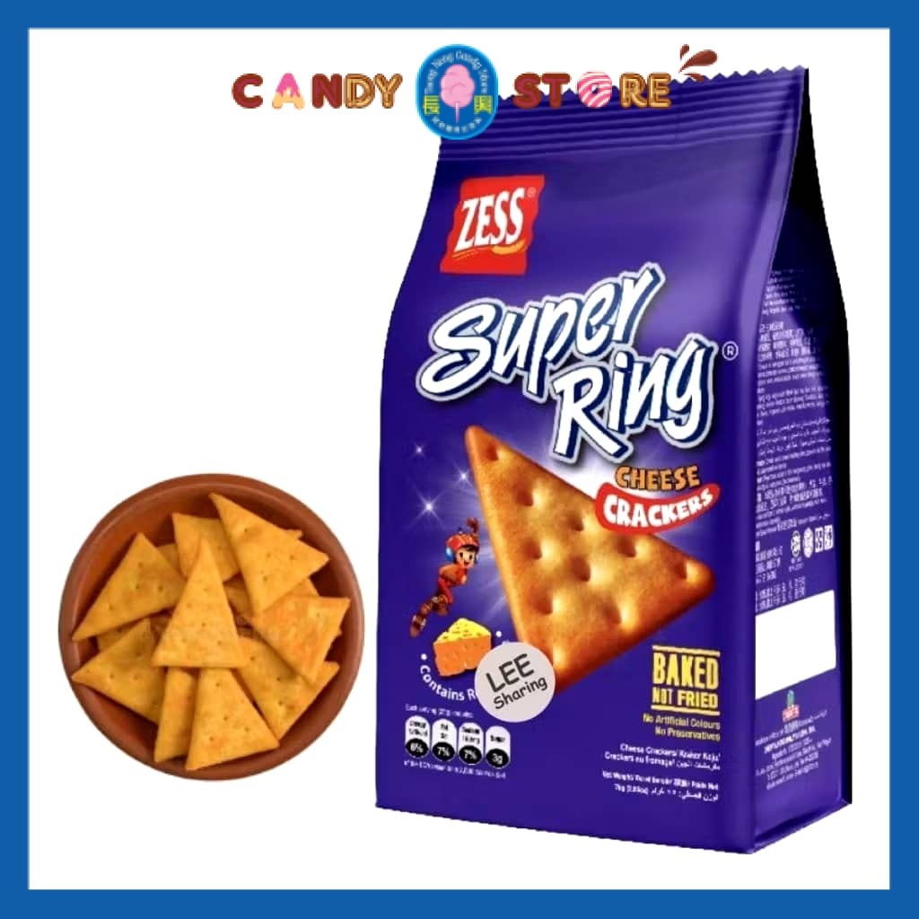 ZESS Super Ring Cheese Crackers 75g | Shopee Malaysia