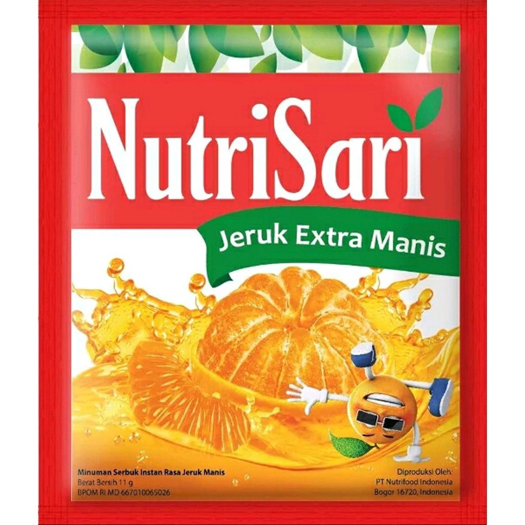 Nutrisari Powder Drink Assorted Flavors (1 Dozen) =10 Sachets) | Shopee ...