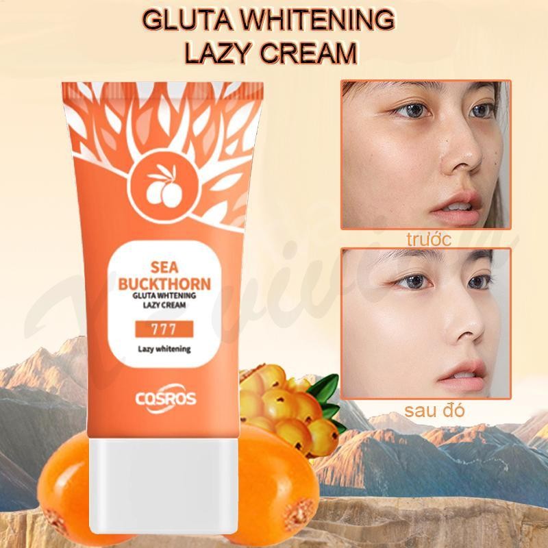 Sea Buckthorn Gluta Whitening Lazy Cream Natural Brightening Makeup ...