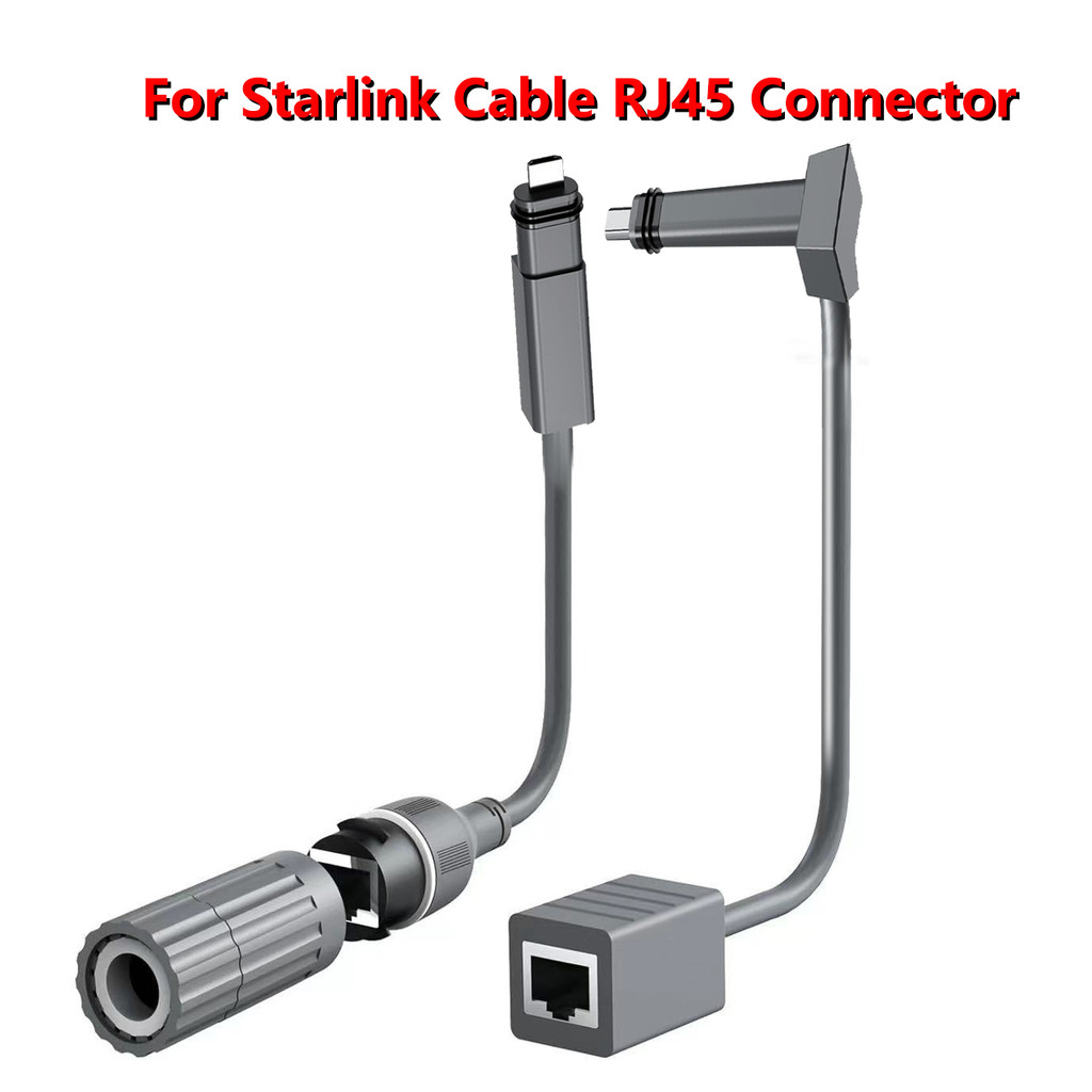 For Starlink Cable RJ45 Female Connector for Starlink Cable Connector Anti Aging Layer 24AWG ...