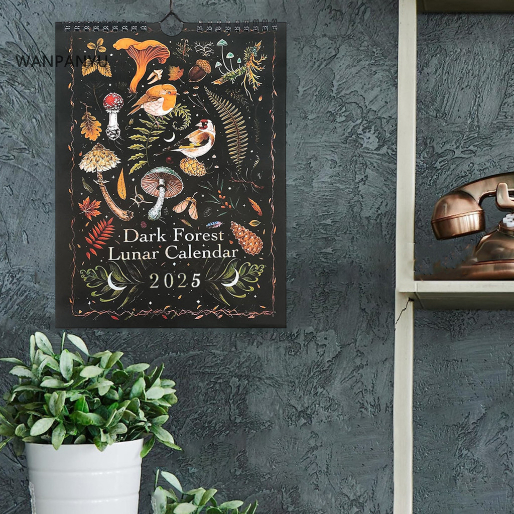 wanpanyu Long-lasting Calendar for All Seasons Whimsical Themed ...