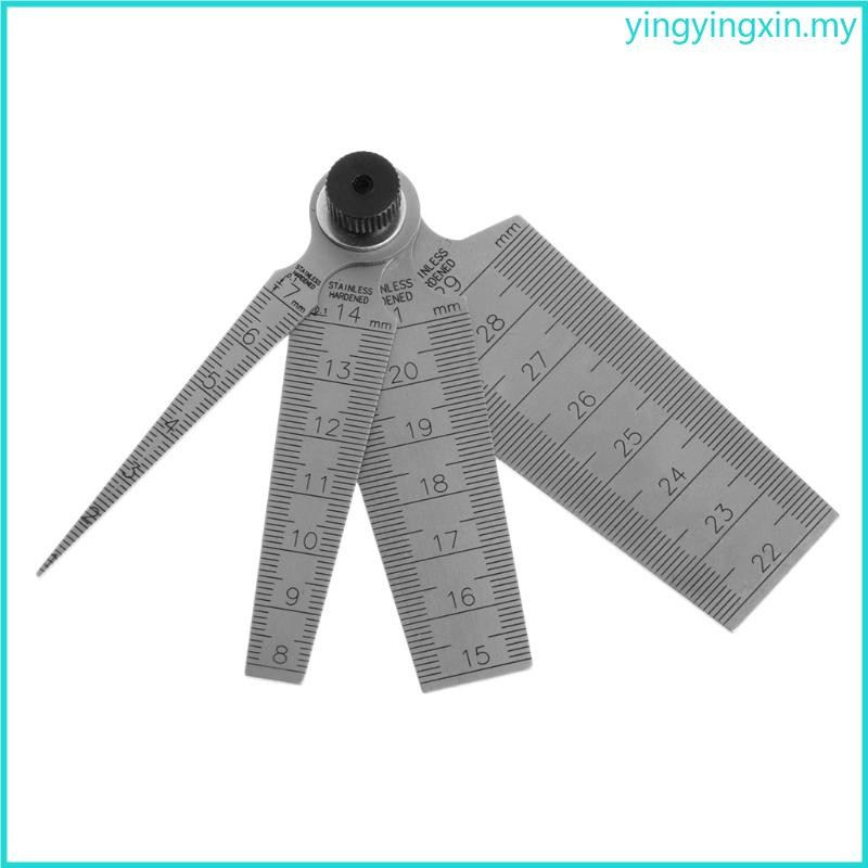 YIN 0-29mm Stainless Steel Welding Taper for Gap Gauge Portable Depth ...